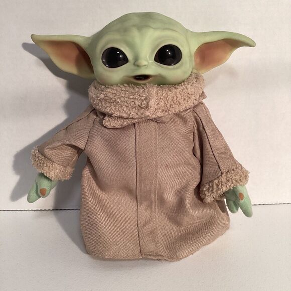 Disney | Toys | Star Wars Mandalorian The Child 1 Plush Baby Yoda Grogu Doll Mattel 220 | Poshmark